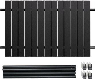 Generico Gartenwagenplatte, Campingtischzubehör | Gartenwagenplatte aus Metall, 74,9 x 55,9 cm (29,5 x 21,6 Zoll), tragbares Picknickzubehör, Zubehör für Stran