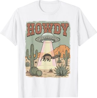 Image UFO Howdy Desert Anteater T-Shirt