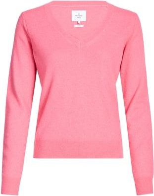Au Printemps Paris Kaschmirpullover - Pink