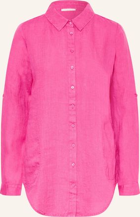 Lilienfels Lilienfels Hemdbluse Aus Leinen pink