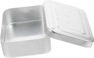 Cabilock Multifunktions Bento Kasten Aluminium Tragbare Lunchbox F&uuml;r Camping Outdoor Reisbox Mit Deckel Langlebig Kompakt