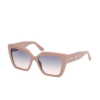 Guess Stilvolle Sonnenbrille mit blauen Verlaufsgl&auml;sern - - Accessories - unisex - Beige - 55 MM