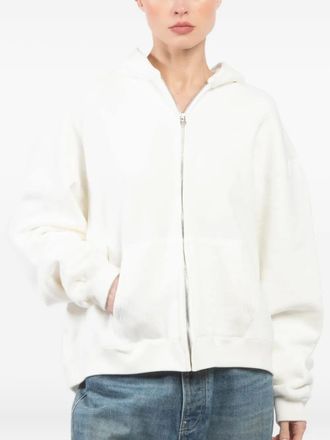 Aya Muse hoodie en coton biologique - Blanc