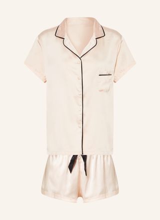 Bluebella Shorty-Schlafanzug Abigail Aus Satin rosa