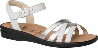 Ganter Damen Sonnica Sandale, Milk, 34.5 EU X-Schmal