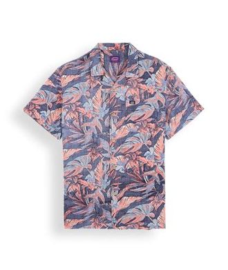 Oxbow Chemise Manches Courtes imprim&eacute;e Viscose Tropics Ete 2025