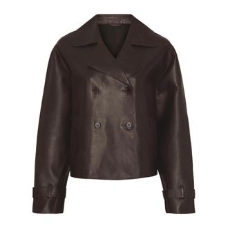 BTF-CPH Kurzer Trenchcoat - - Jackets - Damen - Braun - M