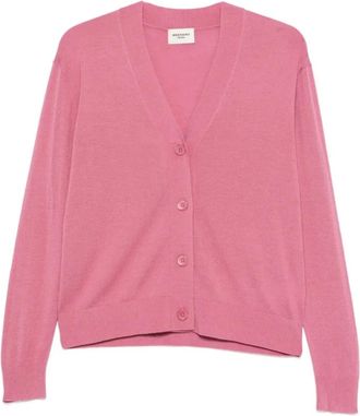 Max Mara Cardigan Wkdtorre - Femme - Pulls - Rose - Taille: 38 FR
