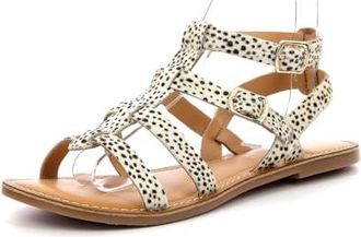 Kickers Dazed, Sandales Femme, Blanc, 36