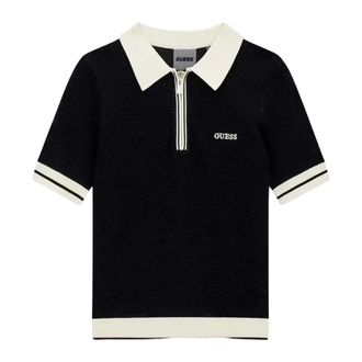 Guess Damen, Oberteile, Schwarzk, SGr&ouml;&szlig;e