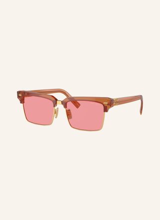 Miu Miu Sonnenbrille Mu 10zs braun