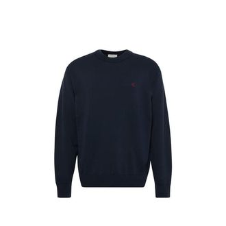 Calvin Klein Pull droit col rond en coton