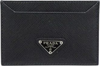 Prada unisex, Pre-owned, Noir, Taille: ONE Size Portefeuille en tissu vintage Pre-owned