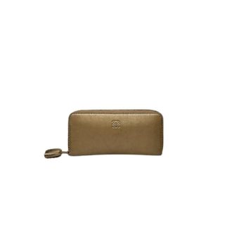 Loewe Portefeuille en cuir Pre-owned - Femme - Pre-owned - Jaune - Taille: ONE Size