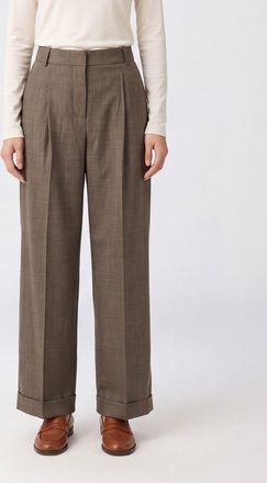 Ganni Hose Damen Farbe Kakao