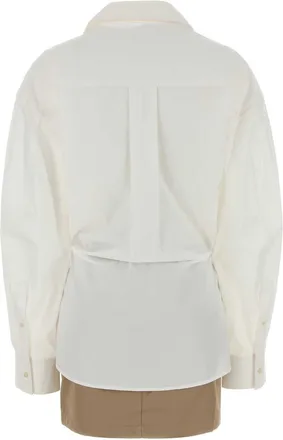 Alexander Wang White Exterior: Cotton Abiti Dress
