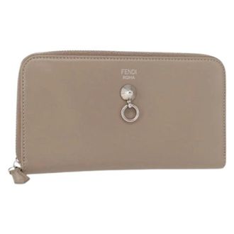 Fendi Pre-owned Cuir petite-maroquinerie - Femme - Pre-owned - Beige - Taille: ONE Size