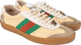 Gucci Low-Top Sneaker - Gucci Stripes Bee Sneaker (43) - Gr. ONE_SIZE - in Beige - f&uuml;r Damen
