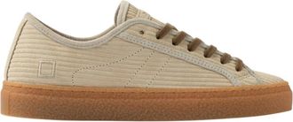 D.A.T.E. D.a.t.e., Femme, Chaussures, Beige, Taille: 36 EU Tessuto Baskets