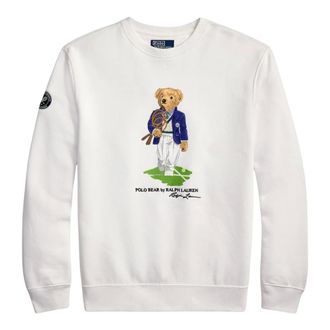 Ralph Lauren Homme, Sweatshirts et sweats &agrave; capuche, Blanc, Taille: M SweaT-shirts