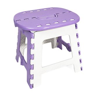 Generic Tritthocker - Tragbarer Campingstuhl | kompakter Klapphocker | leichtes Design, rutschfeste Füße, einfache Aufbewahrung, ideal für Nachttisch, Küche, 