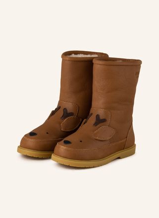 Donsje Donsje Boots Wadudu braun