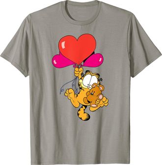 Garfield Herzballons mit Pooky Valentines Day Cat T-Shirt