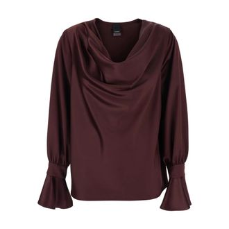 Pinko Filipa Bluse - - Blouses & Shirts - Damen - Rot - M