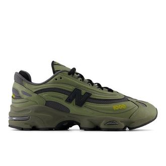 New Balance Unisexe 1000 en Vert/Gris, Synth&eacute;tique, Taille 38.5 Large