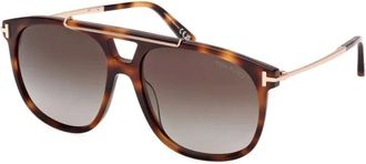 Tom Ford unisex, Accessoires, Brun, Taille: 58 MM Lunettes de soleil