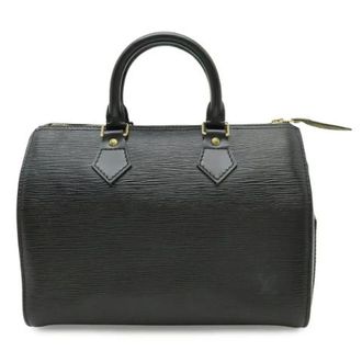 Louis Vuitton Sac &agrave; main Epi Speedy 25 Pre-owned - Femme - Pre-owned - Noir - Taille: ONE Size