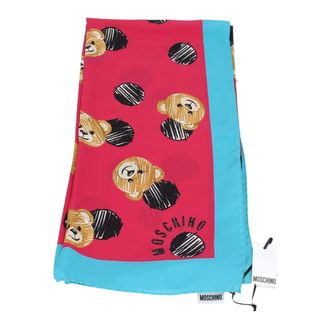 Moschino Femme, Accessoires, Multicolore, Taille: ONE Size Foulard en soie