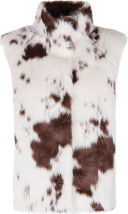 MC2 Saint Barth Femme, Vestes, Multicolore, Taille: 38 FR Ambre Fur Vest