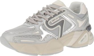 Replay Damen Destiny W Space Sneaker, 052 Silver White, 36 EU