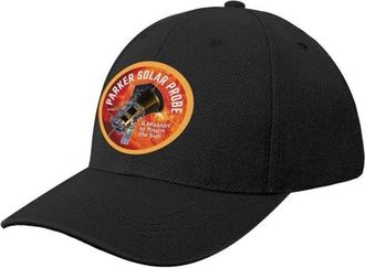 Generic Casquette de baseball Parker Solar Probe Mission Logo Casquette de baseball Ic&ocirc;ne Grande taille Chapeau Homme pour le soleil Casquette de luxe Femme C