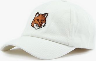 Maison Kitsun&eacute; Casquette broderie logo en coton