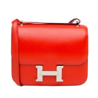 Herm&egrave;s Pre-owned Constance 18 Umh&auml;ngetasche - - Pre-owned - Damen - Rot - ONE SIZE