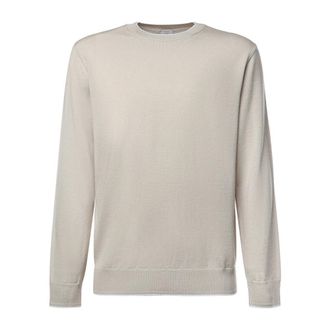 Eleventy Rundhals-Strickpullover - - Knitwear - Herren - Beige - L