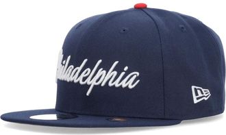 New Era unisex, Accessoires, Bleu, Taille: ONE Size Casquette &agrave; Visi&egrave;re Plate