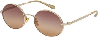 Chlo&eacute; Femme, Accessoires, Jaune, Taille: 55 MM Lunettes de soleil