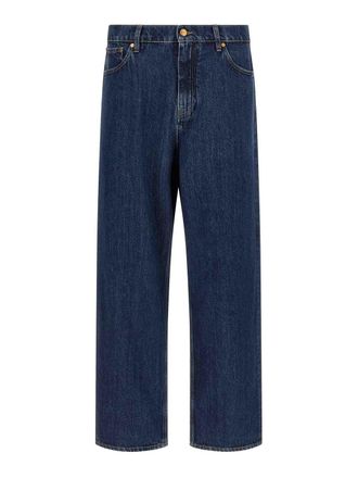 Jil Sander Jean Droit - Bleu