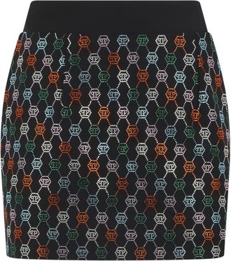 Philipp Plein Damen, R&ouml;cke, Schwarzk, 2XLGr&ouml;&szlig;e