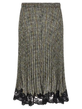 Ermanno Scervino Midi Skirt - Multicolor