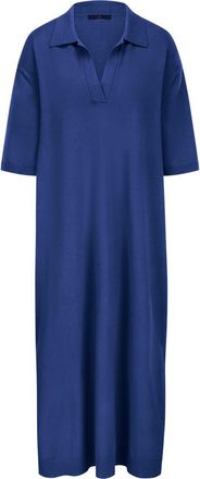 Emilia Lay Polo-Strickkleid Emilia Lay blau