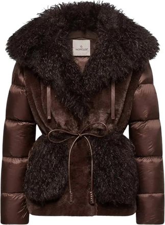 Moncler Veste Immersif - Femme - Vestes - Brun - Taille: 36 FR