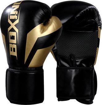 Generic Schwere Boxhandschuhe: Trainings-Boxen, Boxhandschuhe f&uuml;r M&auml;nner und Frauen, echte Handschuhe, bel&uuml;ftete Handfl&auml;che, verstellbare Riemen, schwere Schl