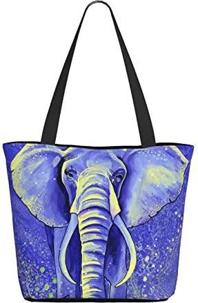 AOOEDM Mandala Elephant India Style Ladies Shopping Bag 13x11x7in.Le cadeau parfait pour la Saint-Valentin.Cest de la Saint-Valentin pour maman, fille, &eacute;pous