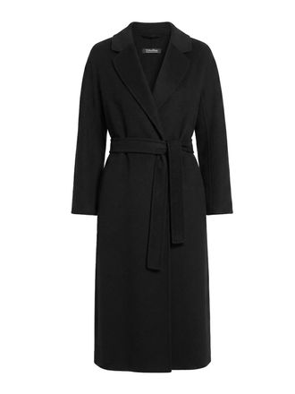 Max Mara Knielanger Mantel - Schwarz