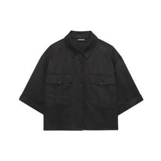 Anine Bing Shirts - - Blouses & Shirts - Damen - Schwarzk - M