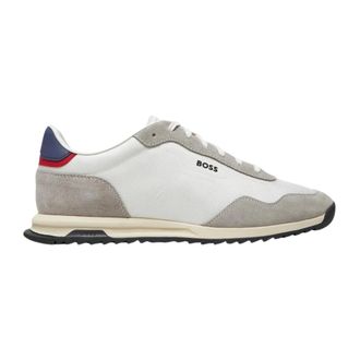 HUGO BOSS Zayn Lowp Sdtx - Homme - Chaussures - Blanc - Taille: 45 EU